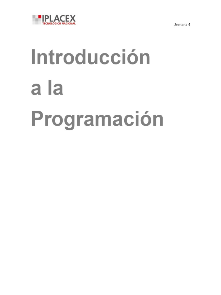 Ev. 2 Intro A La Programación Modo 1 | PDF | Algoritmos | Programación de computadoras