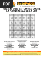 Sopa de Letras: Estados de la Materia | PDF | Ciencia de los Materiales ...