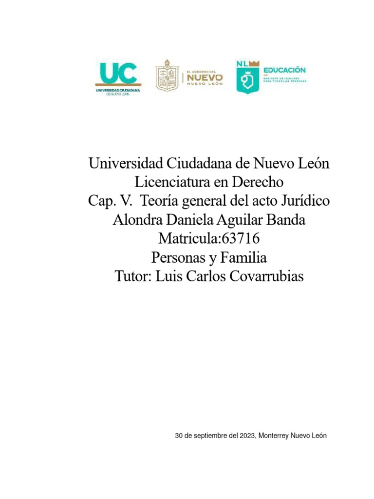 Cuadros Sinpticos | PDF | Nulo (ley) | Ley común