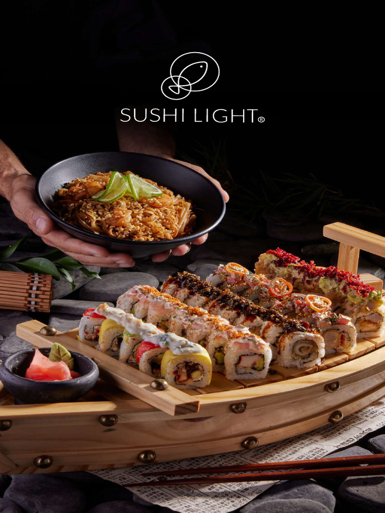Carta Sushi Light 2023 | PDF | Salsa | Cilantro