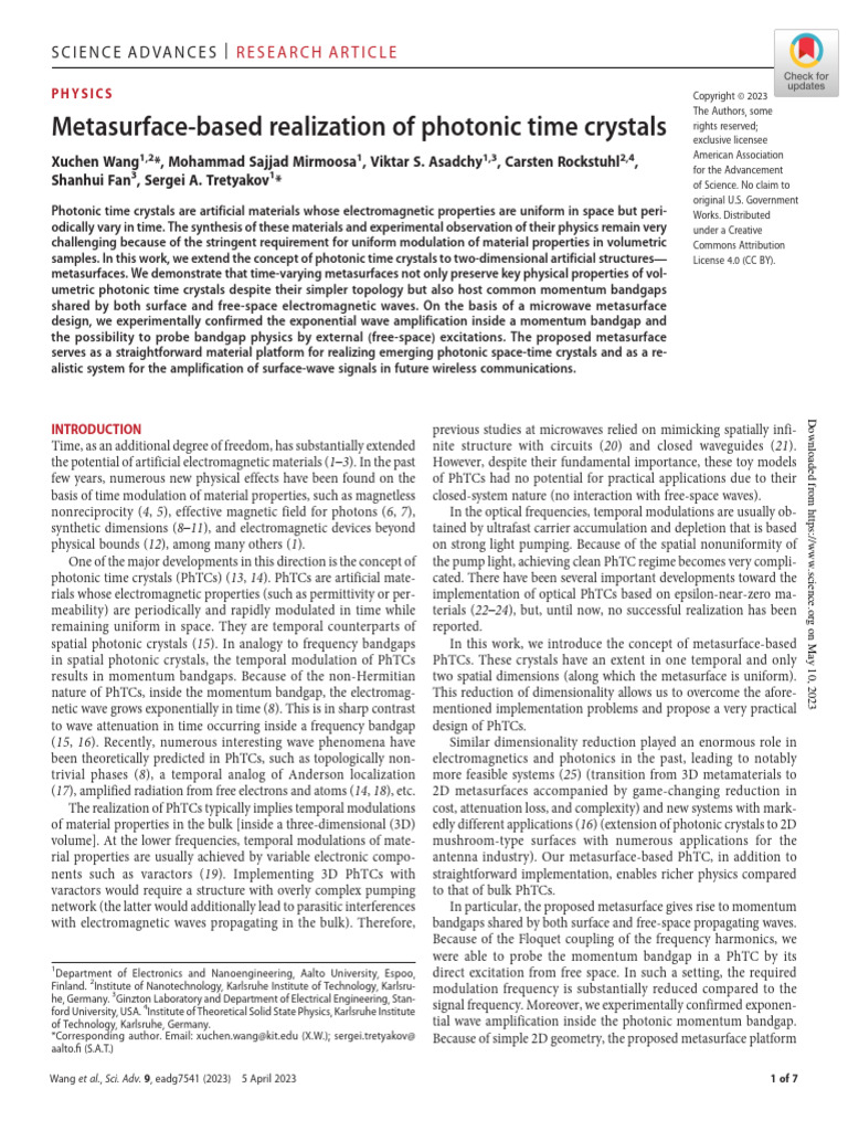 Mtsurfc-Bsd RLZTN PH TM Crystl | PDF | Frequency Modulation | Waves