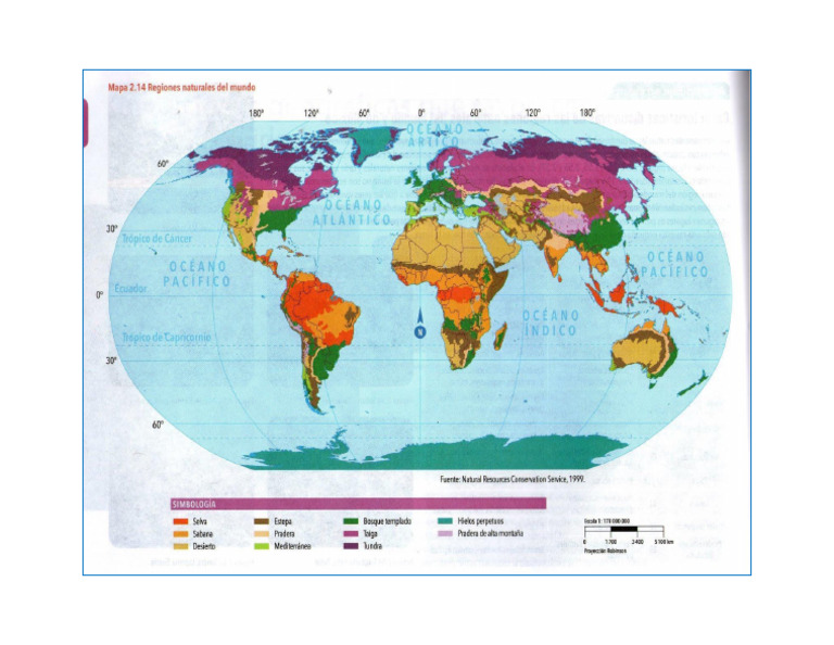Regiones Naturales Del Mundo El Mapa Del Mundo Natural Se Actualiza