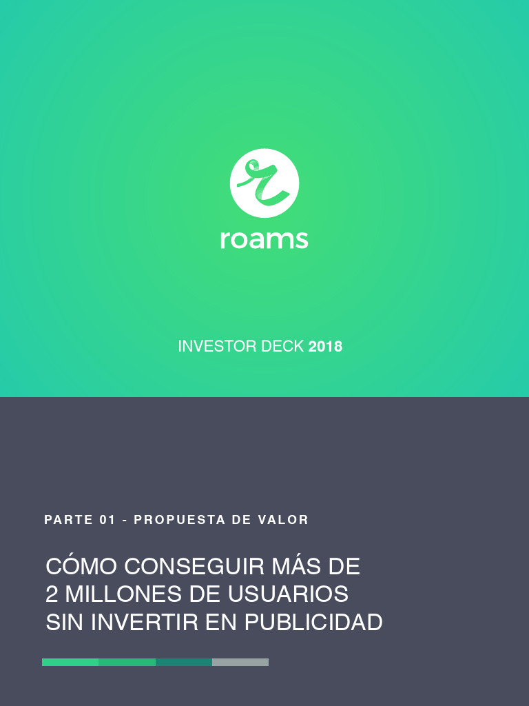 Roams - Investor Deck (Adhoc) | PDF