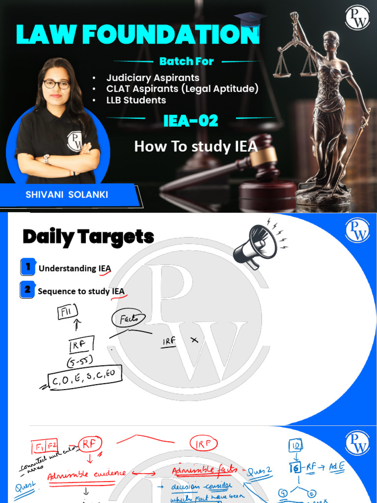 IEA 02 - Class Notes - LAW FOUNDATION HINGLISH | PDF | Ethical ...