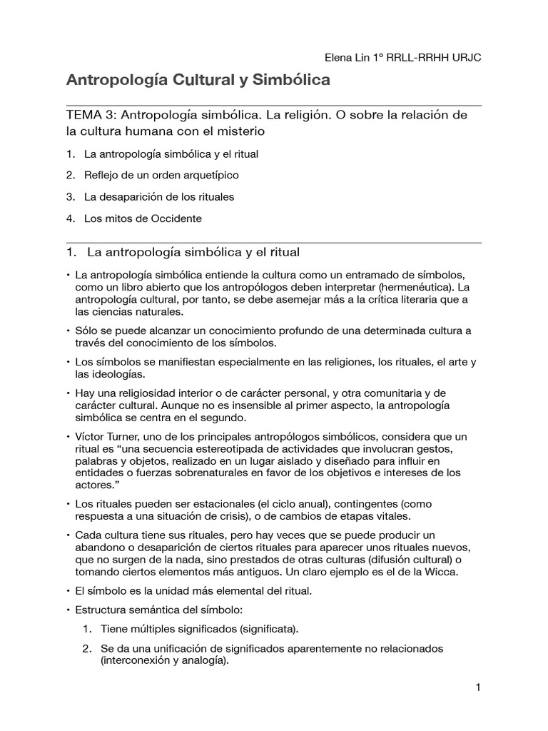 TEMA 3 Antro | PDF