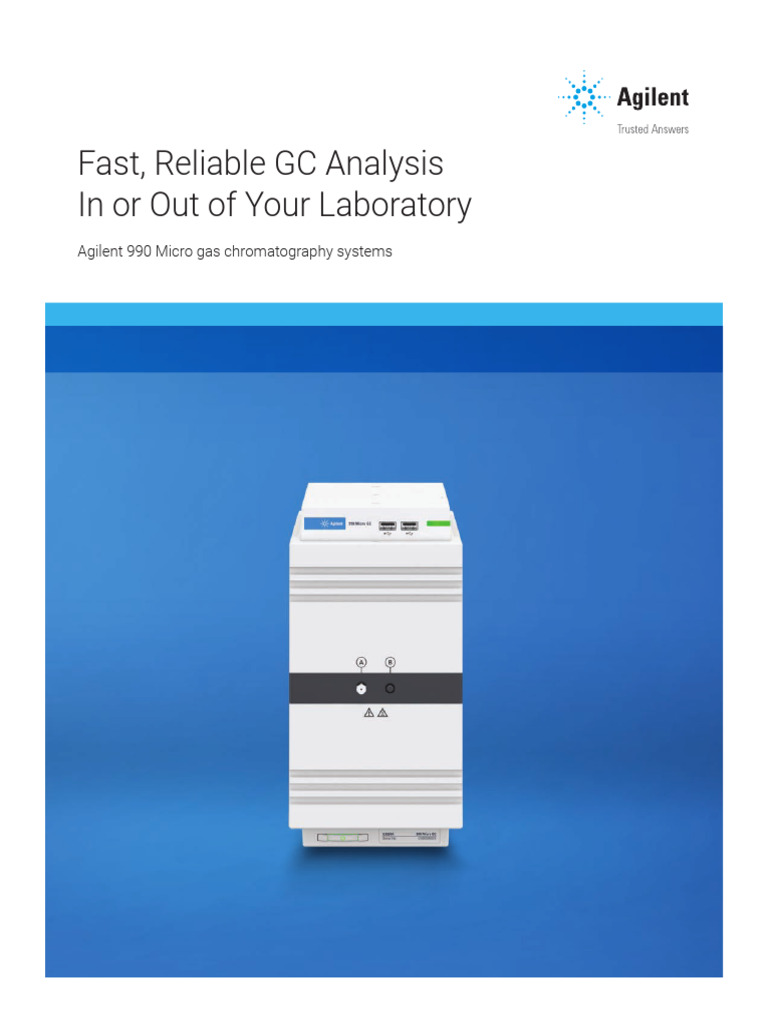 Agilent 990 Micro GC | PDF