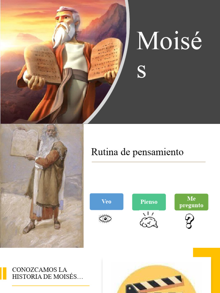 PPT-Moisés Ed - Básica | PDF | Religión y espiritualidad