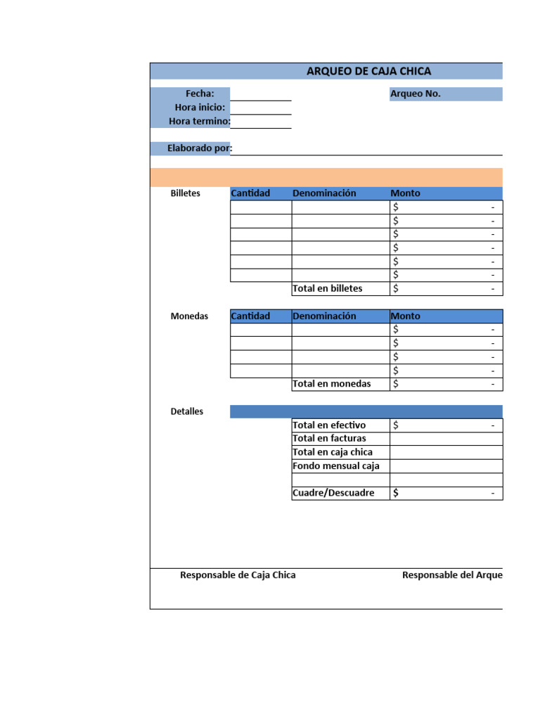 Ejercicio 3 Tarea Arqueo de Caja | PDF
