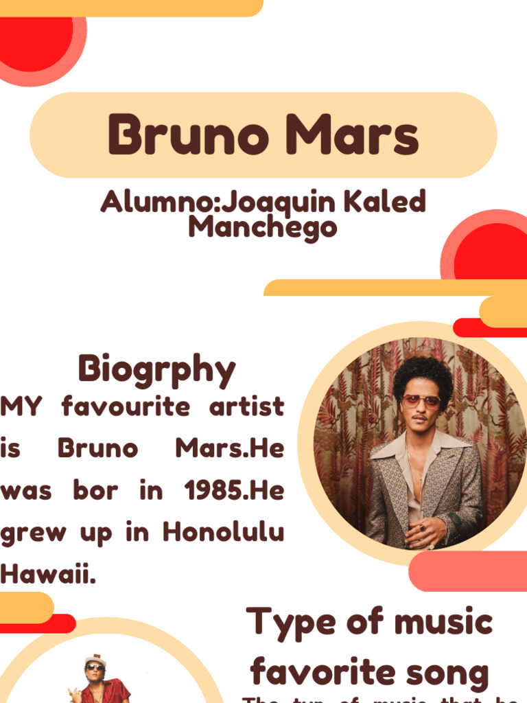 Bruno Mars | PDF | Art | Poetry