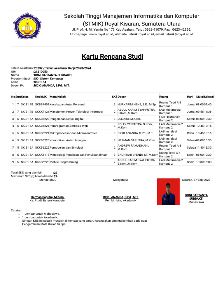 KRS SMT 5 (Baru) | PDF