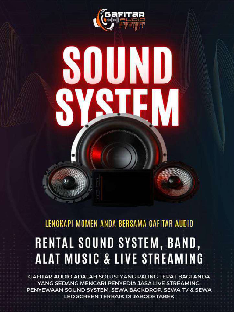 Brosur Gafitar Audio | PDF