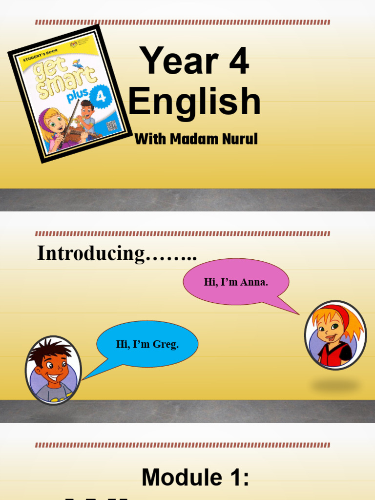 01 Module 1 Friends From Around The World | PDF