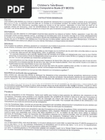 Instructions pour le test MoCA 8.2 | PDF