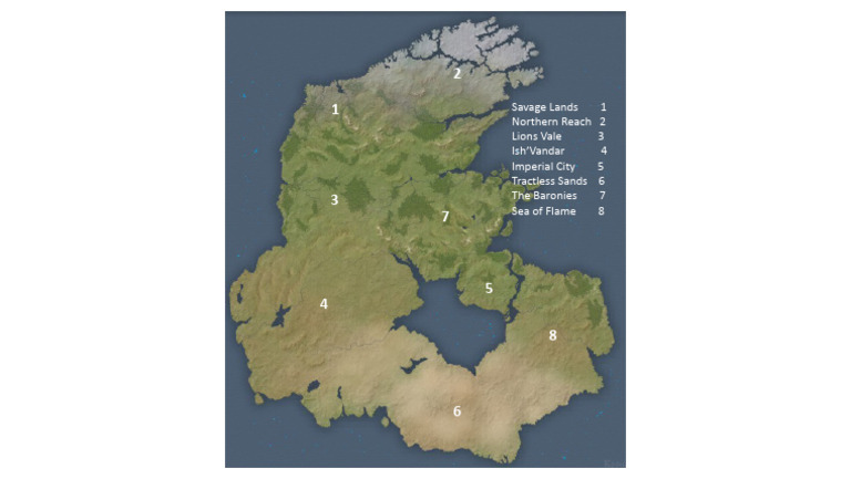 Skysworn Empire Map | PDF