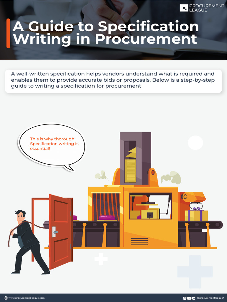 Procurement Specification Writing 1695283635 | PDF | Specification (Technical Standard ...