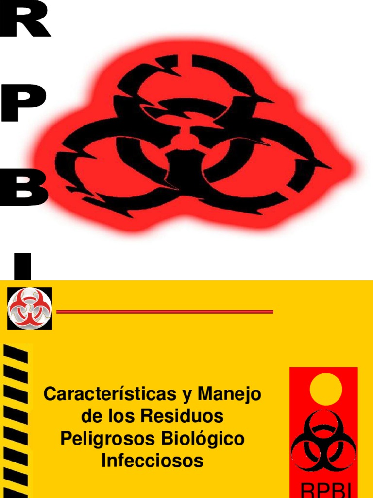 Manejo de Residuos Biológicos Infecciosos | PDF | Residuos | Infección