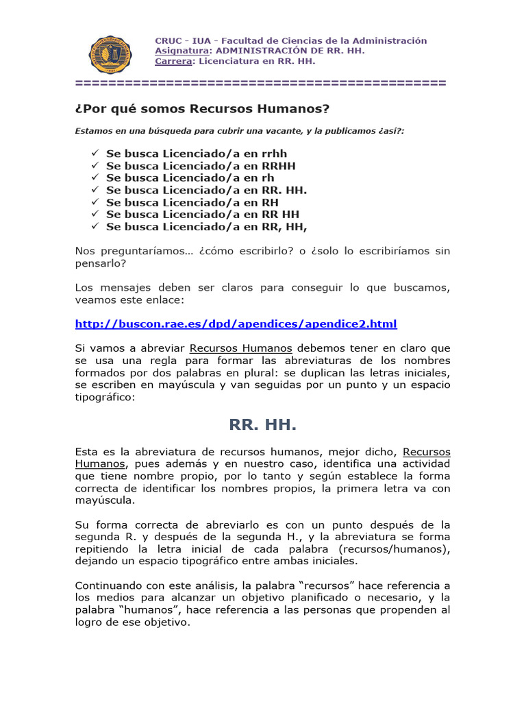 2023 Palabras Aplicadas A La Gestion de Rr. Hh. - Unidad I | PDF 2023 Palabras Aplicadas A La Gestion de Rr. Hh. - Unidad I | PDF