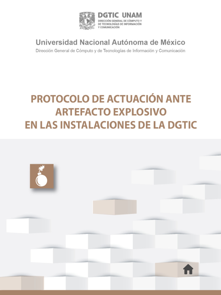 Protocolo de Actuación Ante Artefacto Explosivo en Las Instalaciones de ...
