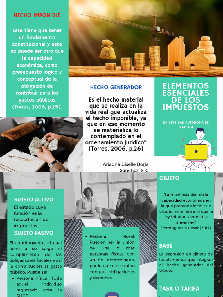 Elementos Esenciales de Los Impuestos | PDF | Impuestos | Justicia