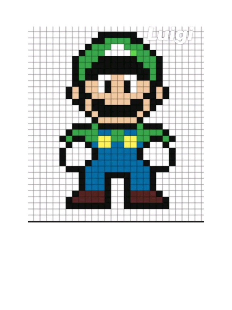 Mario Pixel Pdf
