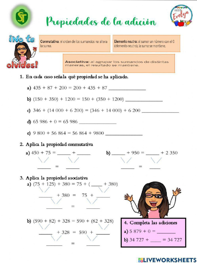 Propiedades de La Suma | PDF