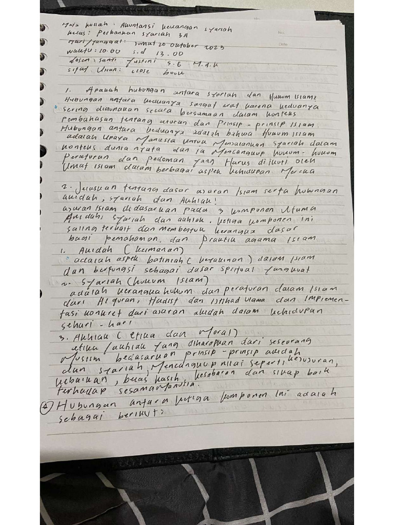 034 - Setya Maharani - Kuis 1 Akuntansi Keuangan | PDF