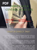 Objects and Basic Scheme of The CST Act | PDF | Taxes | Excise