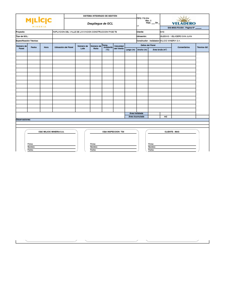 F-27138-GS-FG-004-Despliegue de GCL | PDF