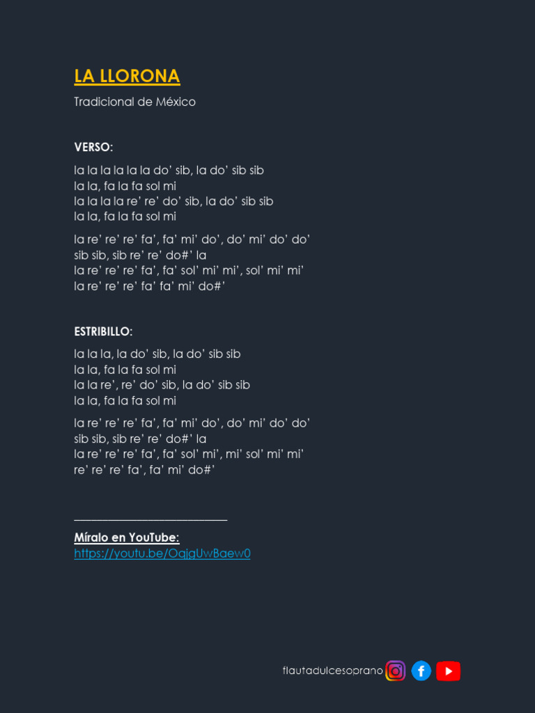 La Llorona | PDF