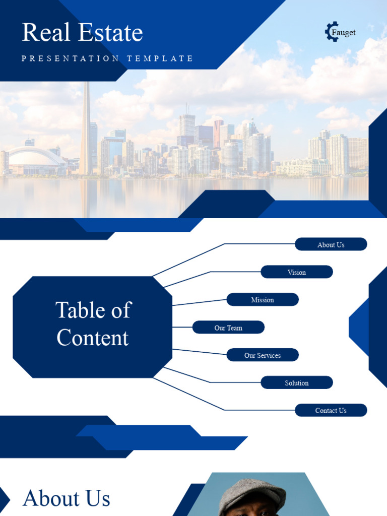 Fauget Real Estate Presentation Template | PDF