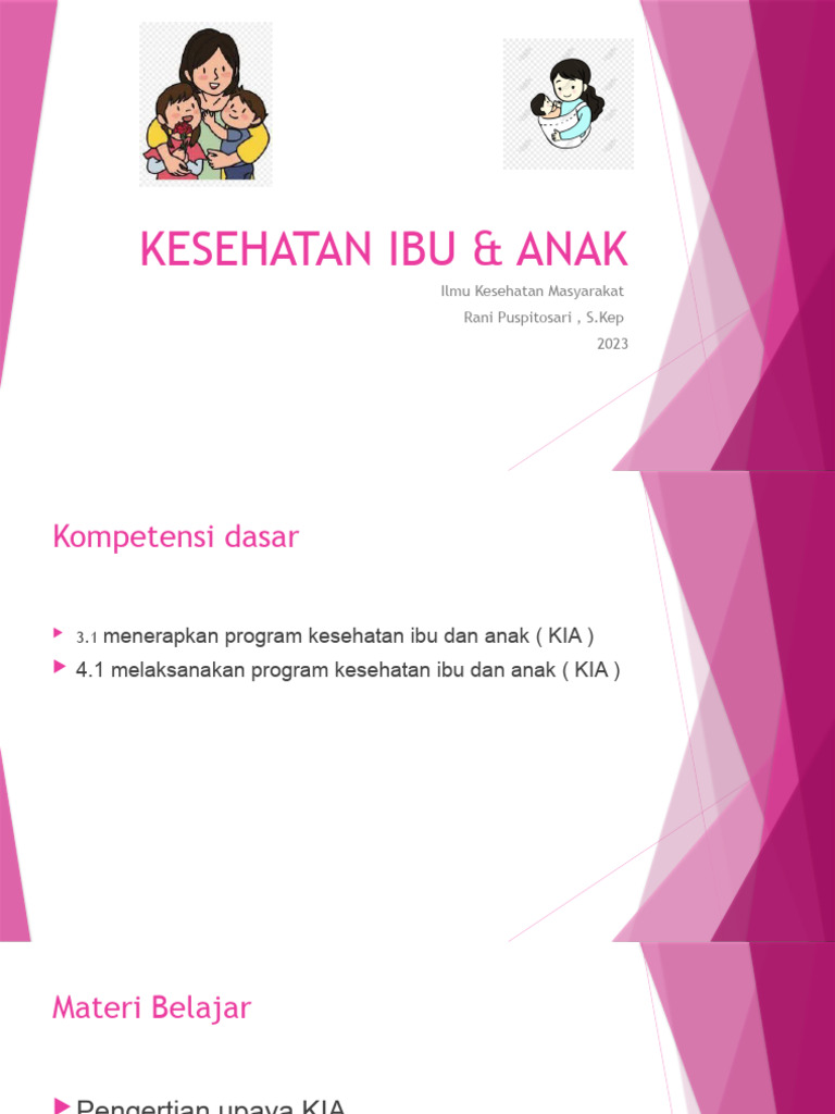 3.3 Kesehatan Ibu Dan Anak | PDF