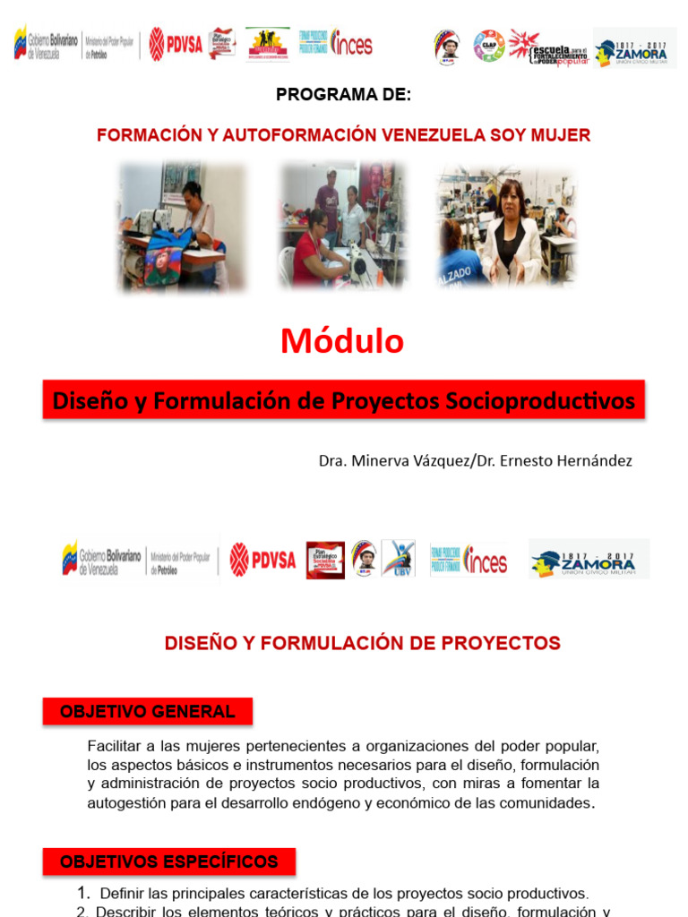 Modulo de Diseno y Formulacion de Proyec 2 | PDF