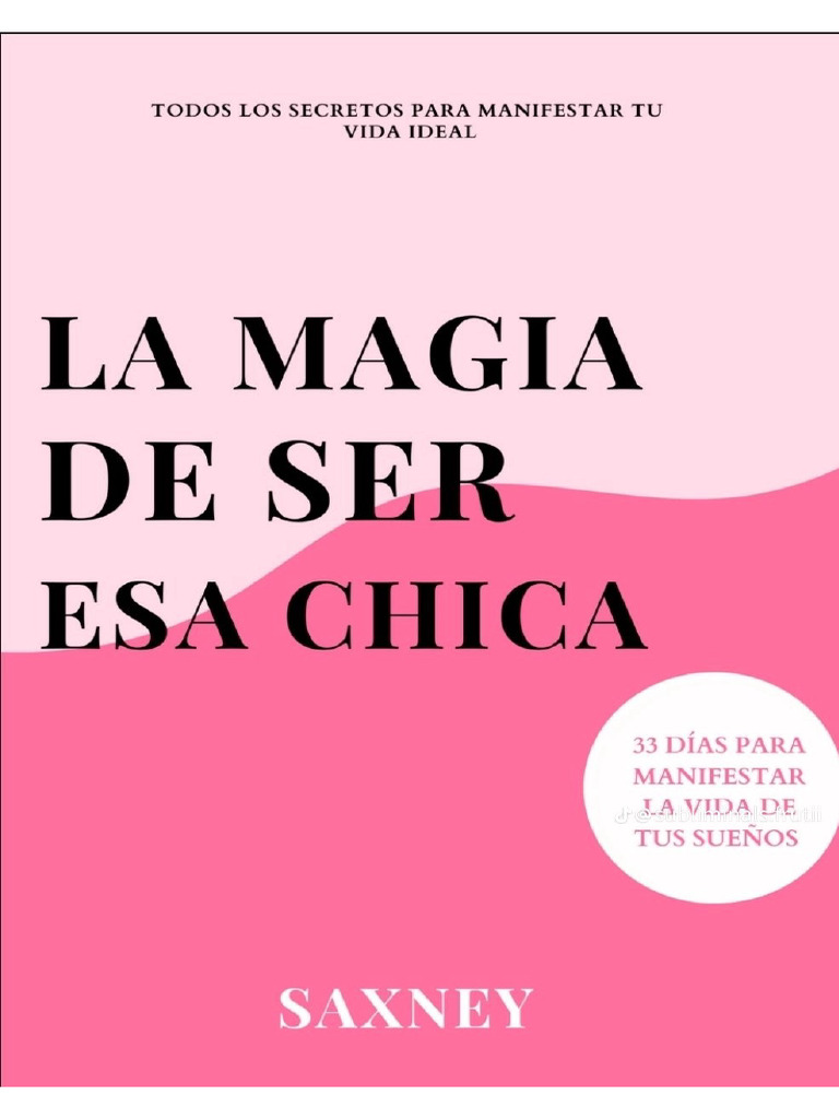 La Magia de Ser Esa Chica | PDF