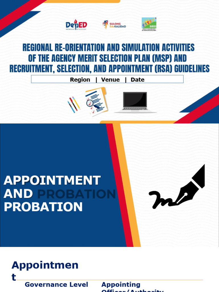 Session 7 - Appointment and Probation | PDF