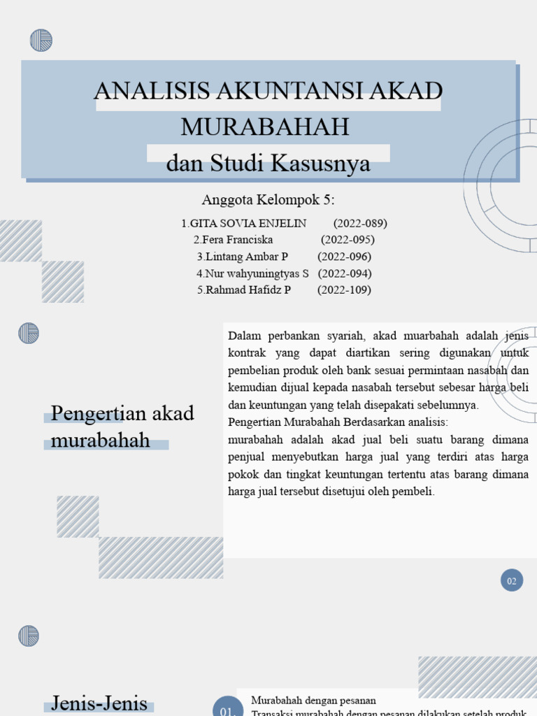 Analisis Akuntansi Akad Murabahah | PDF