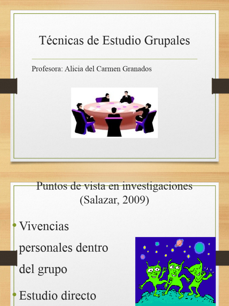 Presentacion Power Point. Tecnicas Grupales. 2021 | PDF | Relaciones personales, crianza y ...