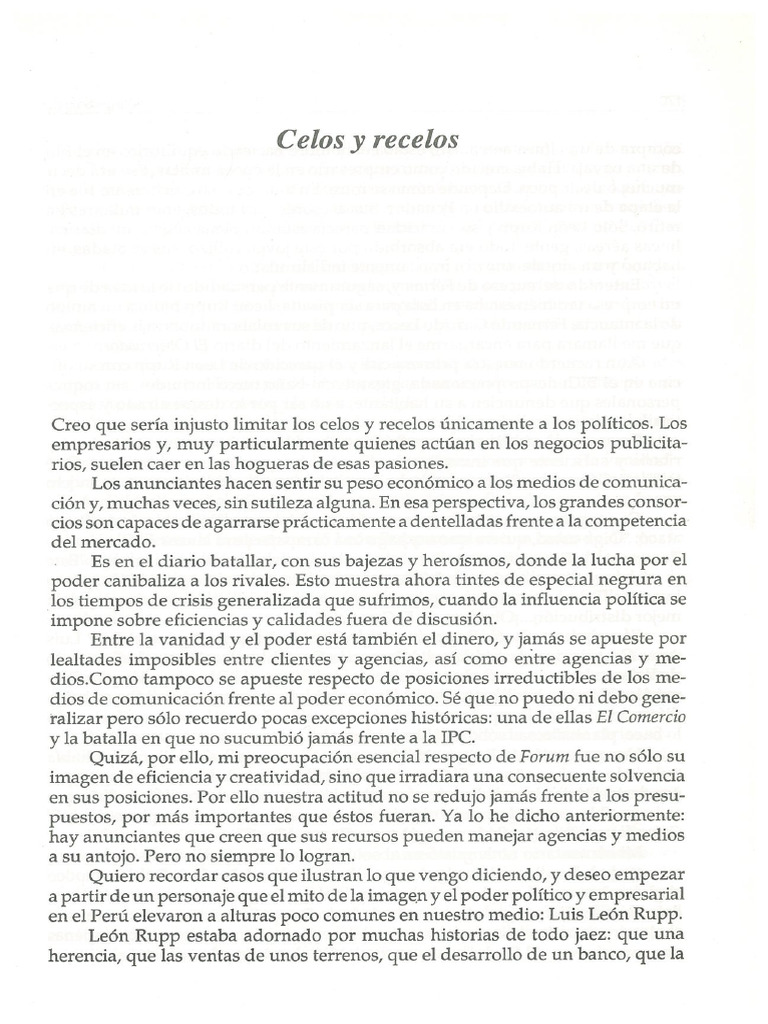 Cap CELOS Y RECELOS 2023 2 | PDF