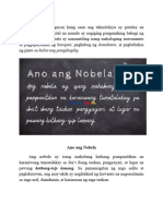 Elemento NG Nobela | PDF
