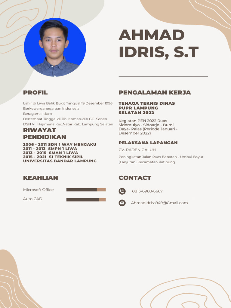 CV Idris | PDF
