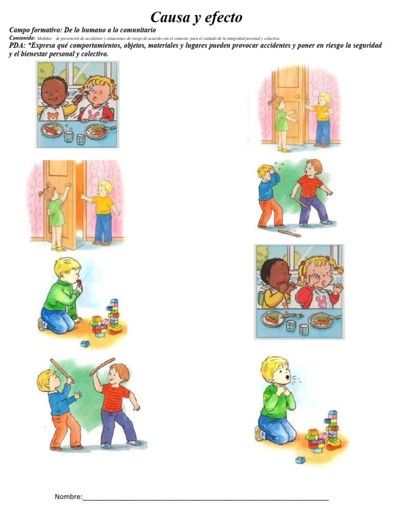 Lamina Causa y Efecto | PDF