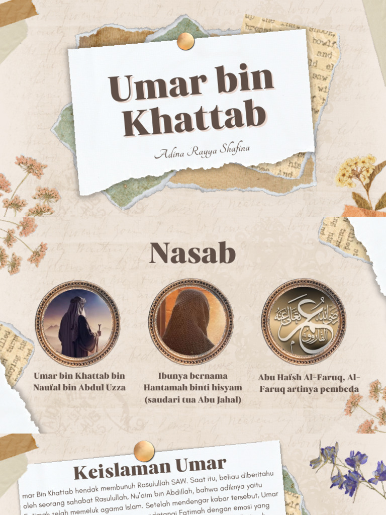 Biografi dan Kepemimpinan Umar bin Khattab | PDF