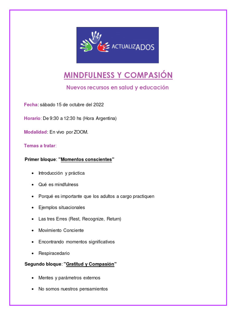 Libro de Mind Full Ness | PDF