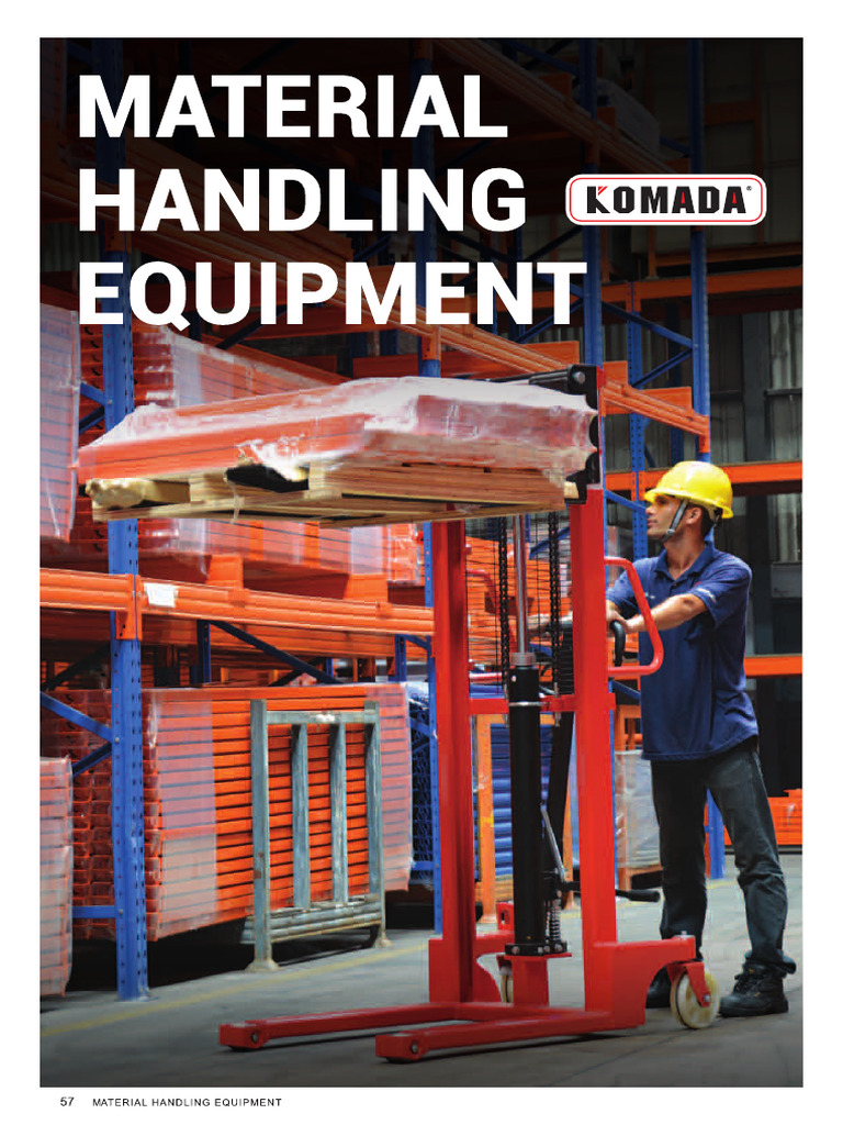 Catalog Vol 5 - Komada Material Handling Equipment | PDF | Wheel ...