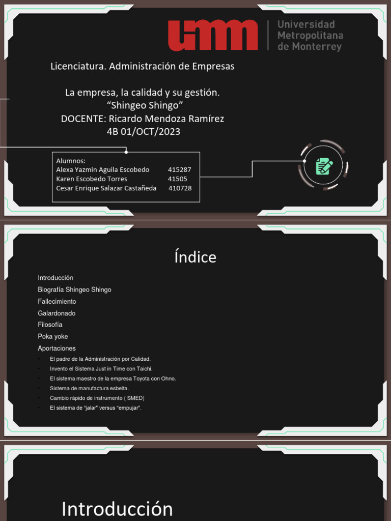 Shingeo Shingo 1.2 | PDF | Lean Manufacturing | Sector secundario de la economía