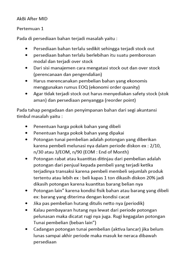 AkBi After MID | PDF