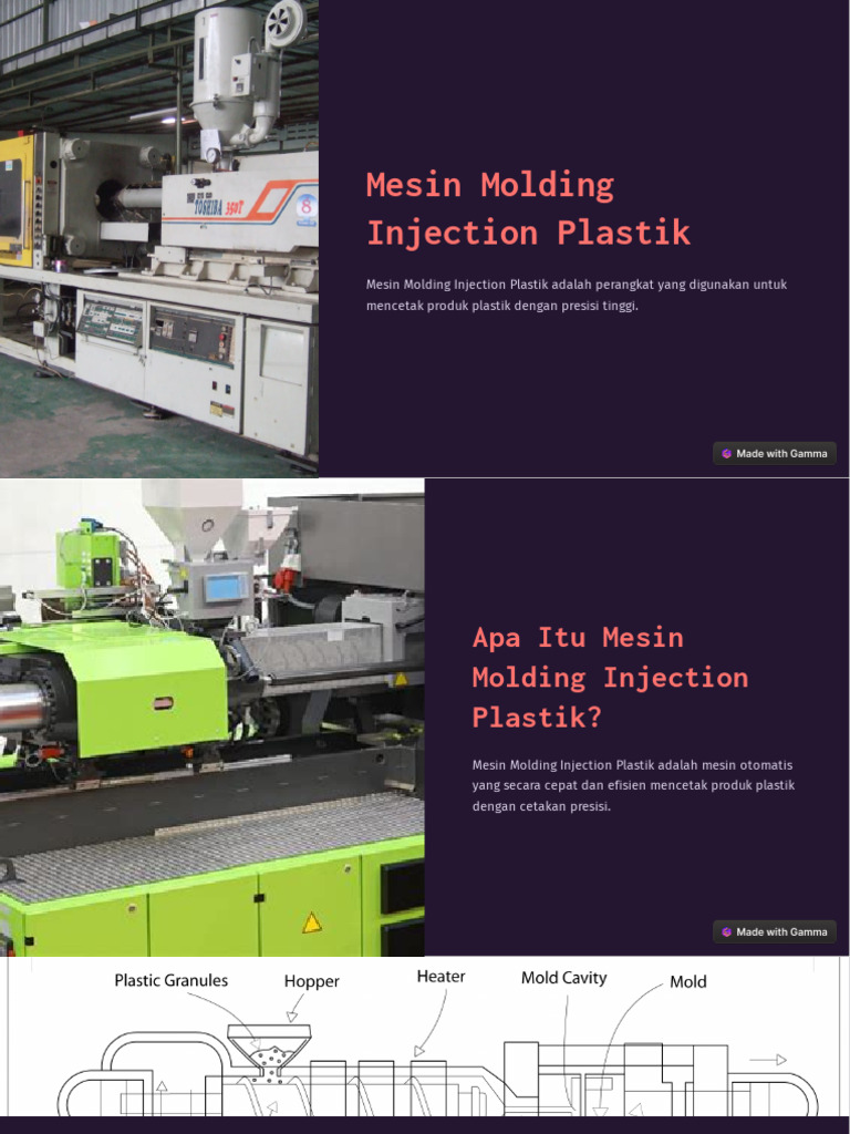 Mesin Molding Injection Plastik | PDF