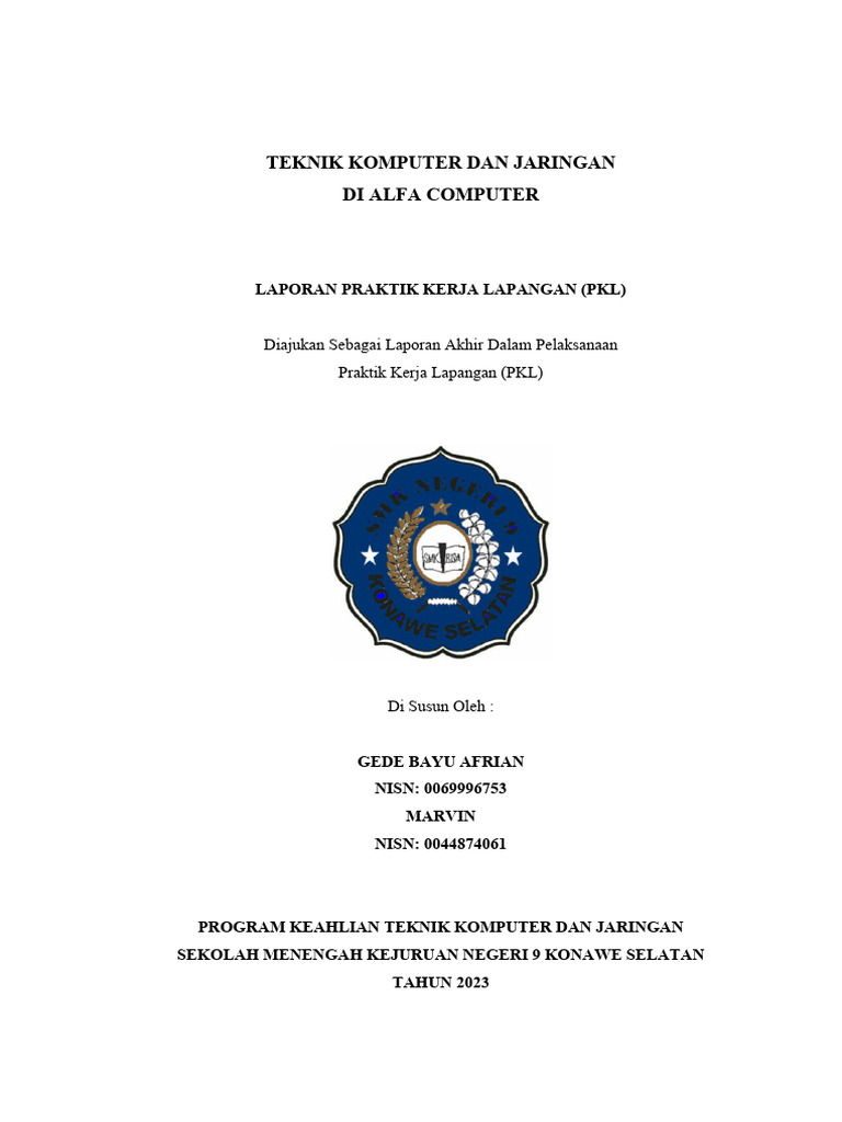 Laporan Alfa Computer | PDF