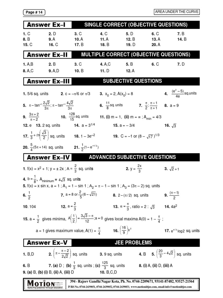 Answer Key | PDF | Computational Science | Computer Science