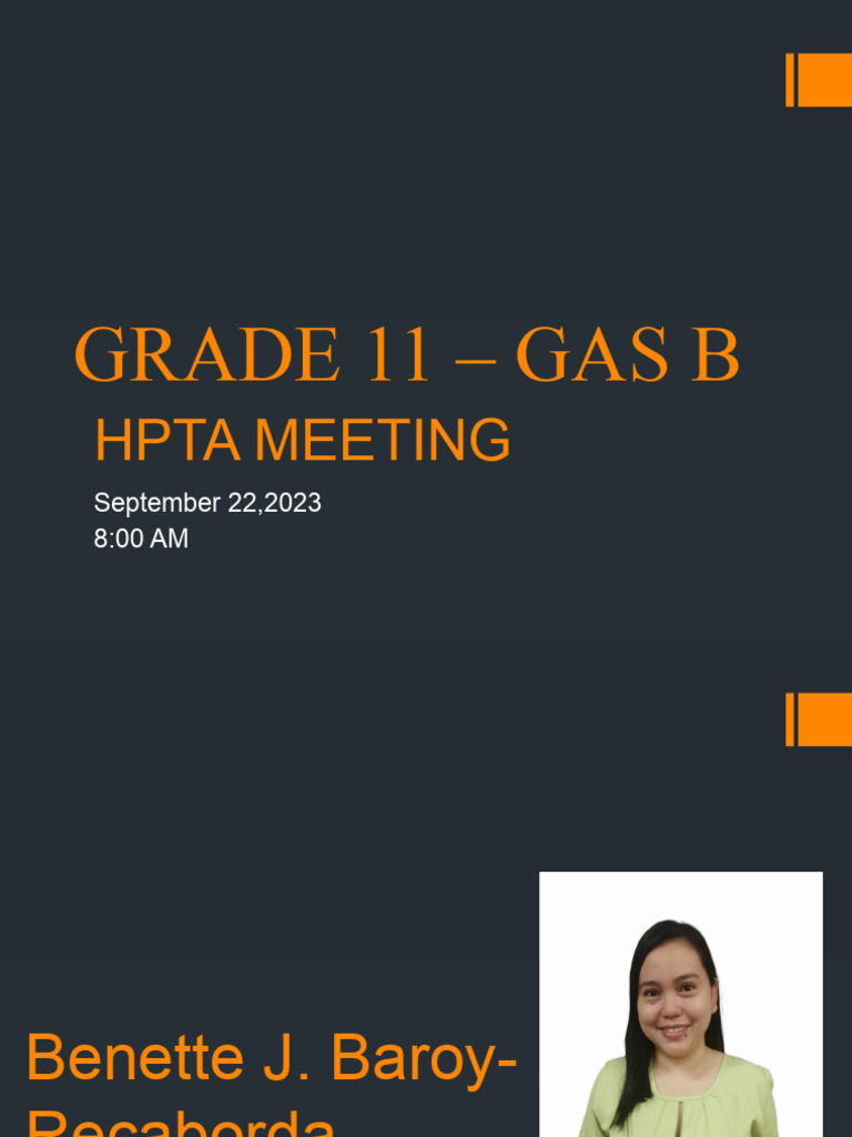 HPTA MEETING Presentation | PDF