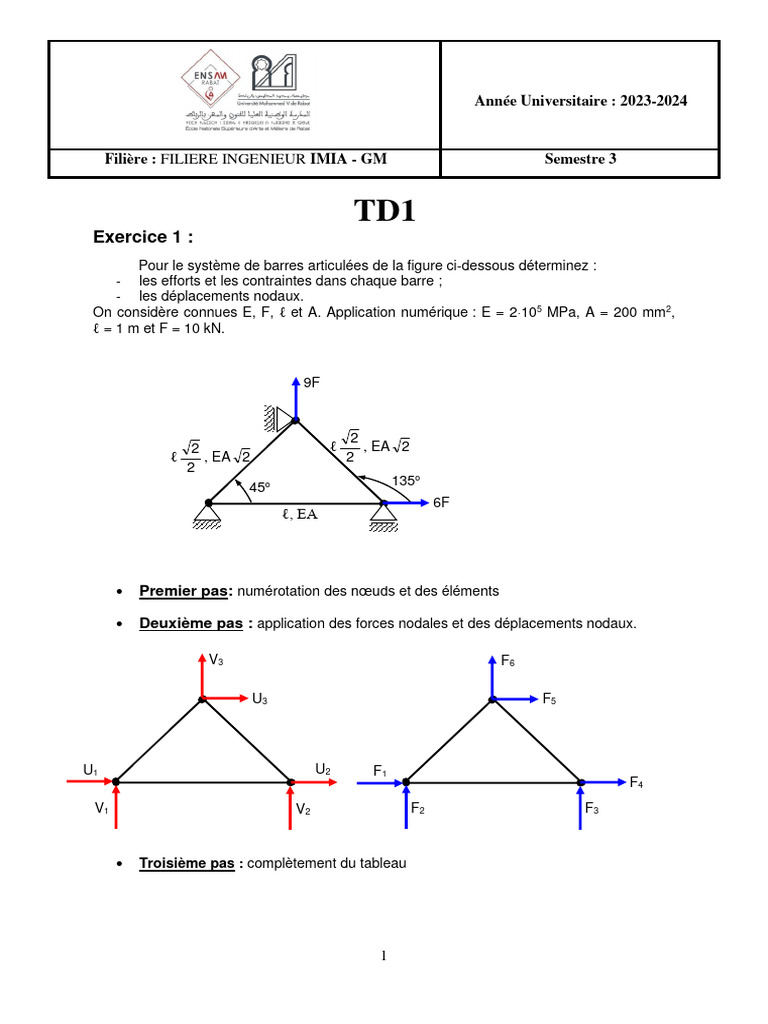 TD1 (1) - 1 | PDF